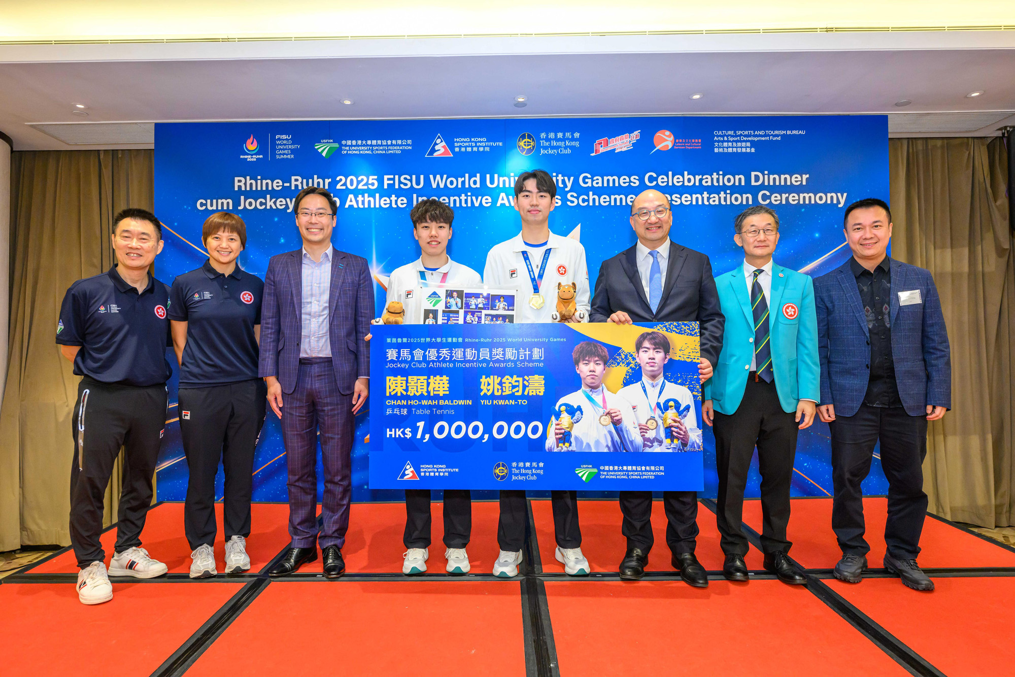 Jockey Club presents HK$2.35 million in cheques to Hong Kong, China ...