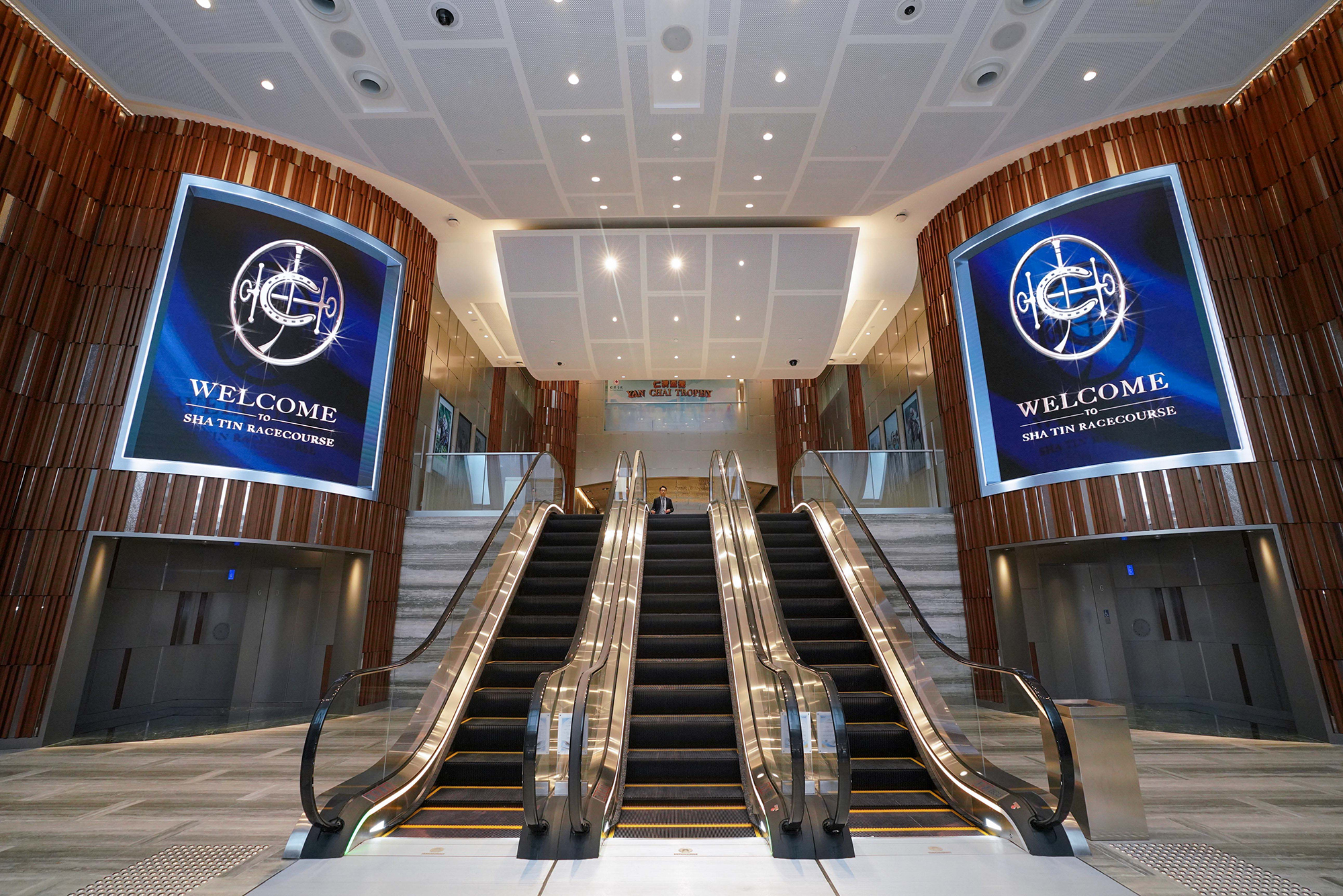 Grand new Members Main Entrance at Sha Tin Racecourse opens 12 October ...